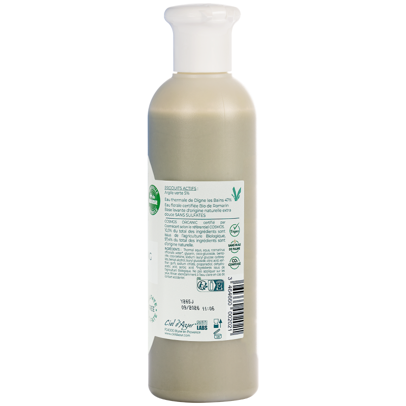 Clay Shampoo for Greasy Hair 250ml